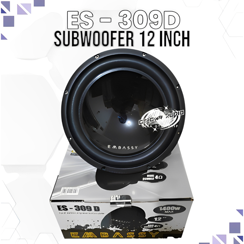 Jual SUBWOOFER EMBASSY 309D ES-309D BADAK | Shopee Indonesia