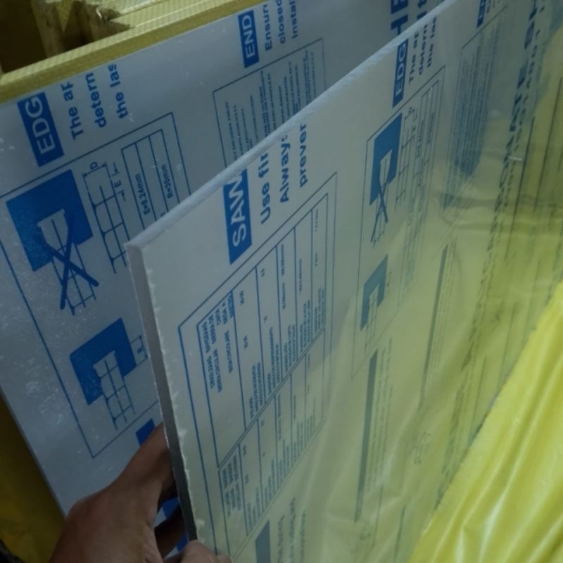 Jual plat polycarbonate solid lembaran 122 cm x 244cm | Shopee Indonesia