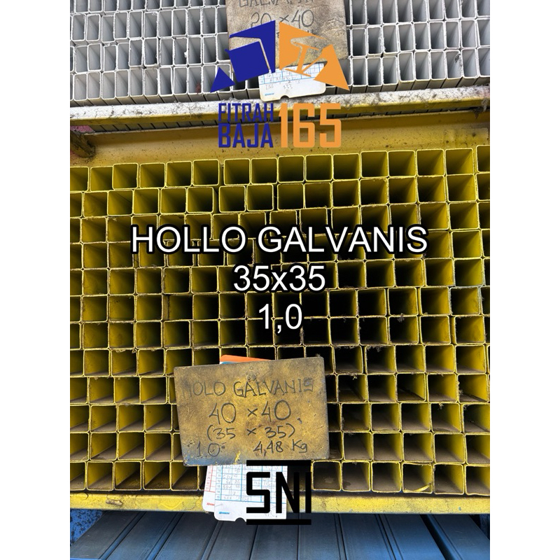 Jual Besi Holo / Hollow Galvanis 35x35 | Shopee Indonesia