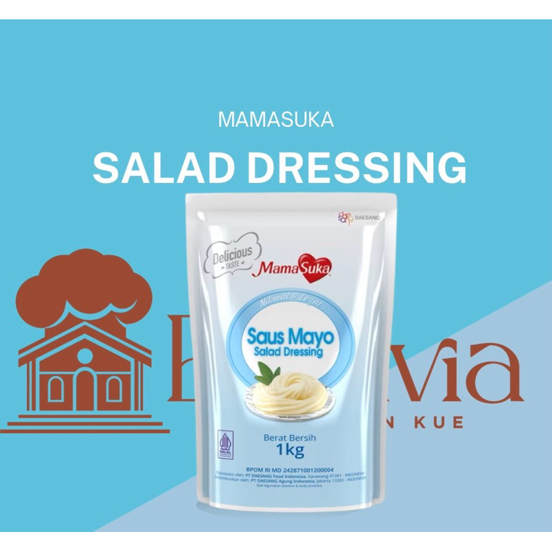 Jual Mamasuka Saus Mayo Salad Dressing 1kg | Shopee Indonesia