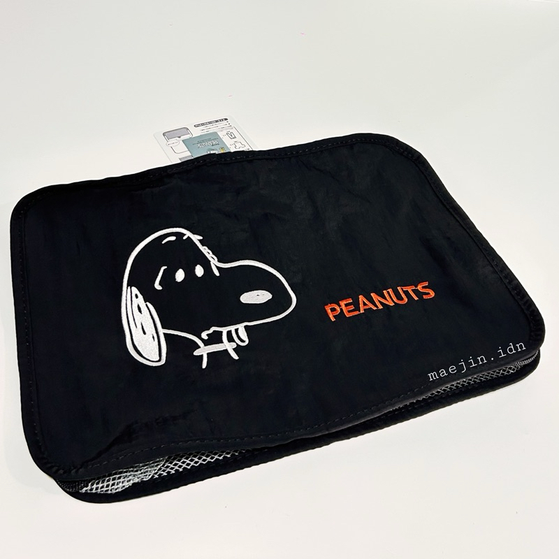 Jual SNOOPY PEANUTS Storage Organizer Bag Travel Bag Tas | Shopee Indonesia
