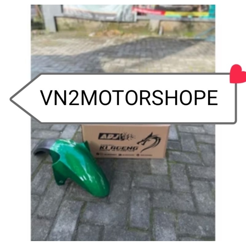 Jual spakbor slebor depan motor YAMAHA R15 warna hijau lembayung violet ...