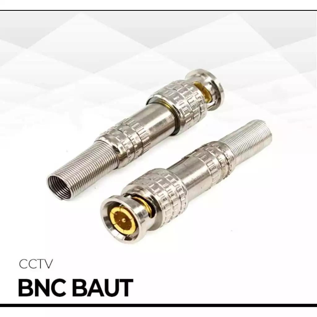 Jual Jack BNC Model Per Konektor Connector Untuk Camera CCTV RG6 RG59 / (BNC CONNECTOR) | Shopee ...