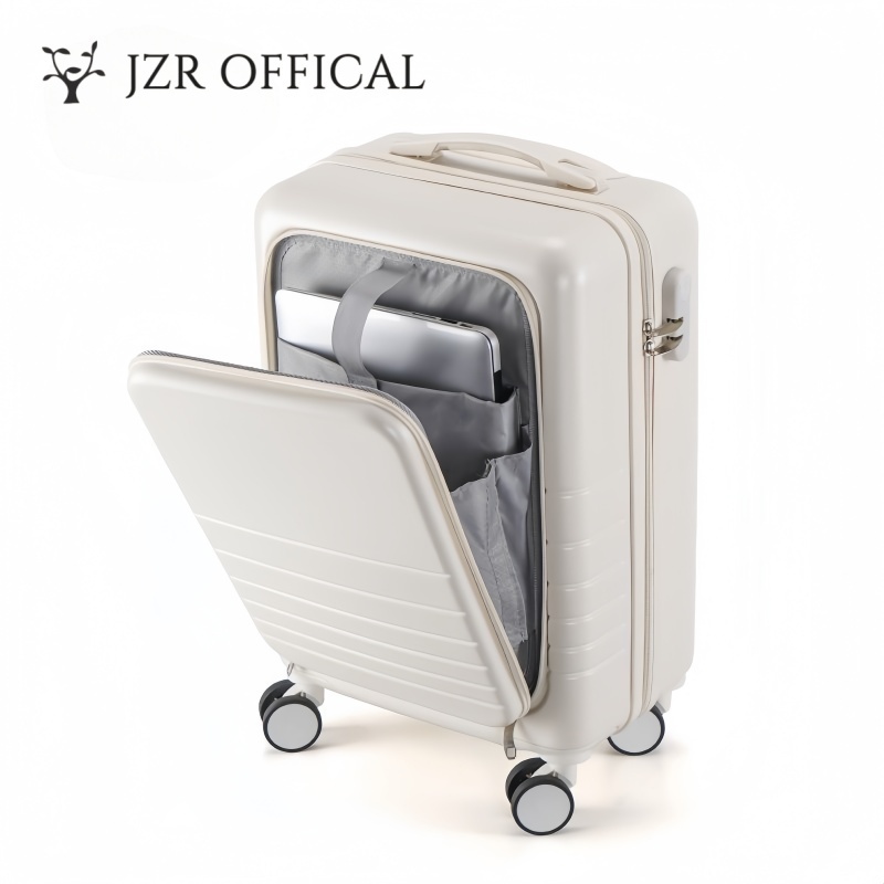 Jual JZR Koper Bahan PC Koper Model Flip-Top Koper 20 Inci, Koper 22 ...