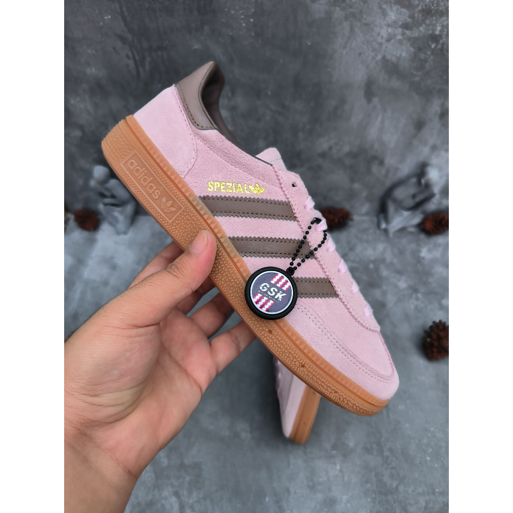 Jual Adidas Spezial Clear Pink Earth Strata GS Original JH6190 | Shopee ...