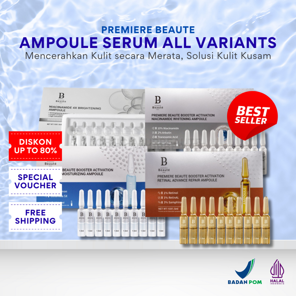 Jual Premiere Beaute Ampoule Serum All Variants - Ampoule Serum untuk ...