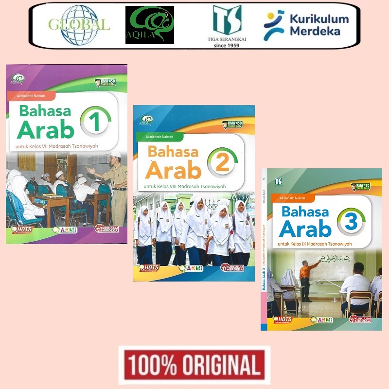 Jual Bahasa Arab Kelas 7 8 9 SMP/MTS / Bahasa Arab SMP / Kurikulum Merdeka | Shopee Indonesia