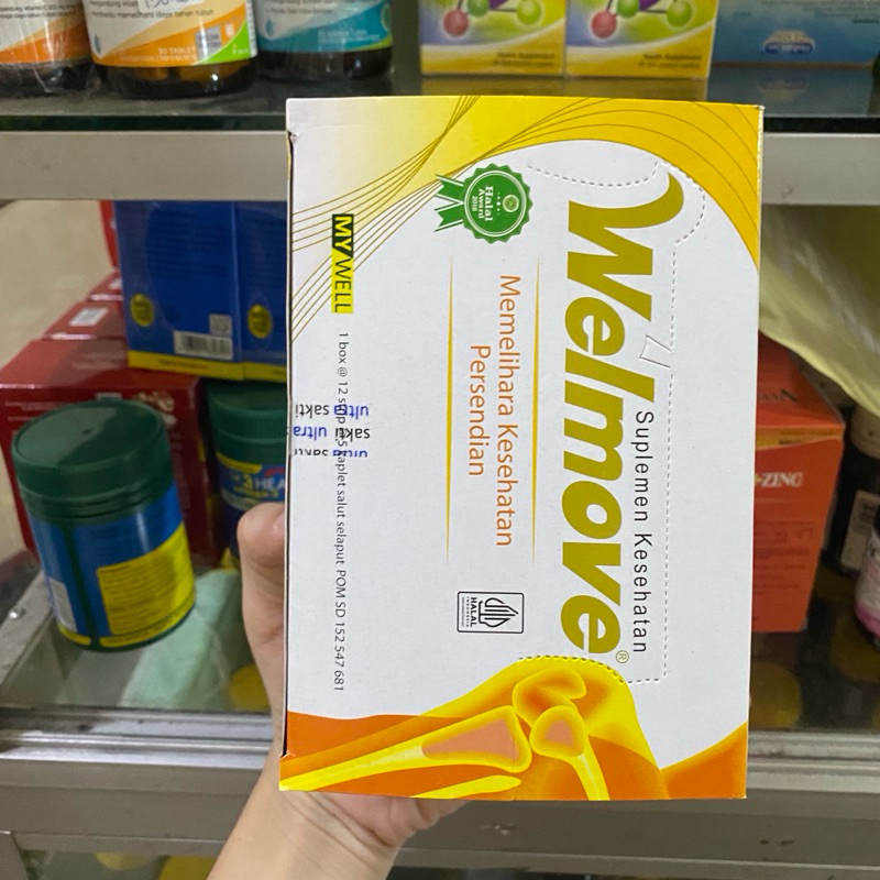 Jual Welmove isi 60 1 box untuk persendian | Shopee Indonesia