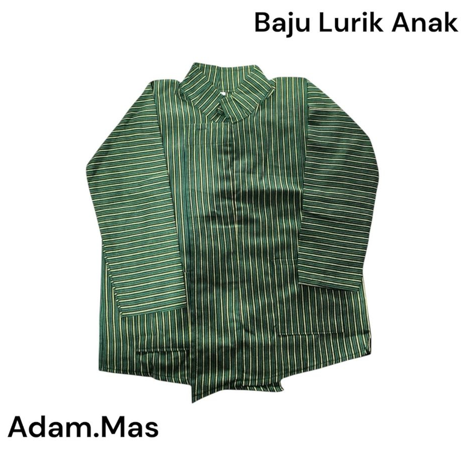Jual Baju Adat Jawa Anak Usia 2-11 Tahun Surjan Lurik Anak Laki Laki Baju lurik anak TK dan SD ...