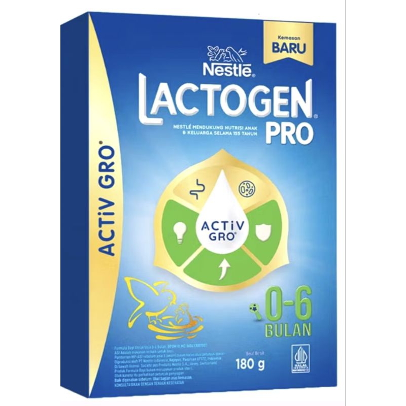 Jual Nestle Lactogen 1 Susu Formula 0-6 Bulan Box kemasan baru, exp ...