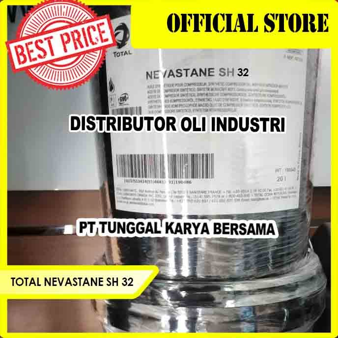 Jual TOTAL NEVASTANE SH 32 ( Oli Foodgrade Kompressor - ISO VG 32 ...