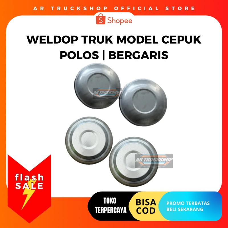 Jual Weldop Truk Model Cepuk Besi Polos dan Bergaris | Shopee Indonesia
