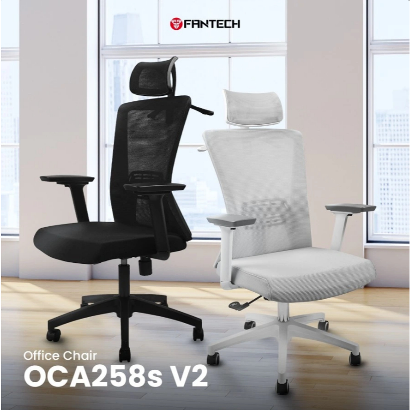 Jual Fantech OCA258s V2 Premium Office Chair ARM REST 3D Soft ...
