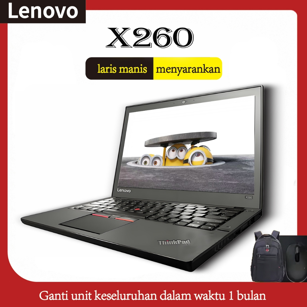 Jual Laptop Lenovo Thinkpad X260 i5 Gen 5 RAM 8G 256GB SSD - Layar 12.5 ...