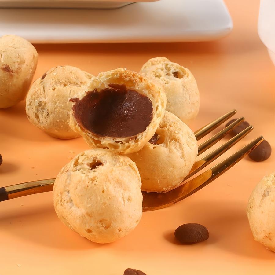 Jual Snack Jajan 500g dan 1kg Soes Coklat Strawberry Malona halal Kue ...