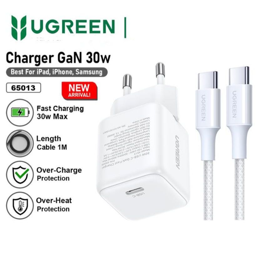 Jual UGREEN Charger Casan iphone 15 16 Series iPad Pro Type C To C Fast ...