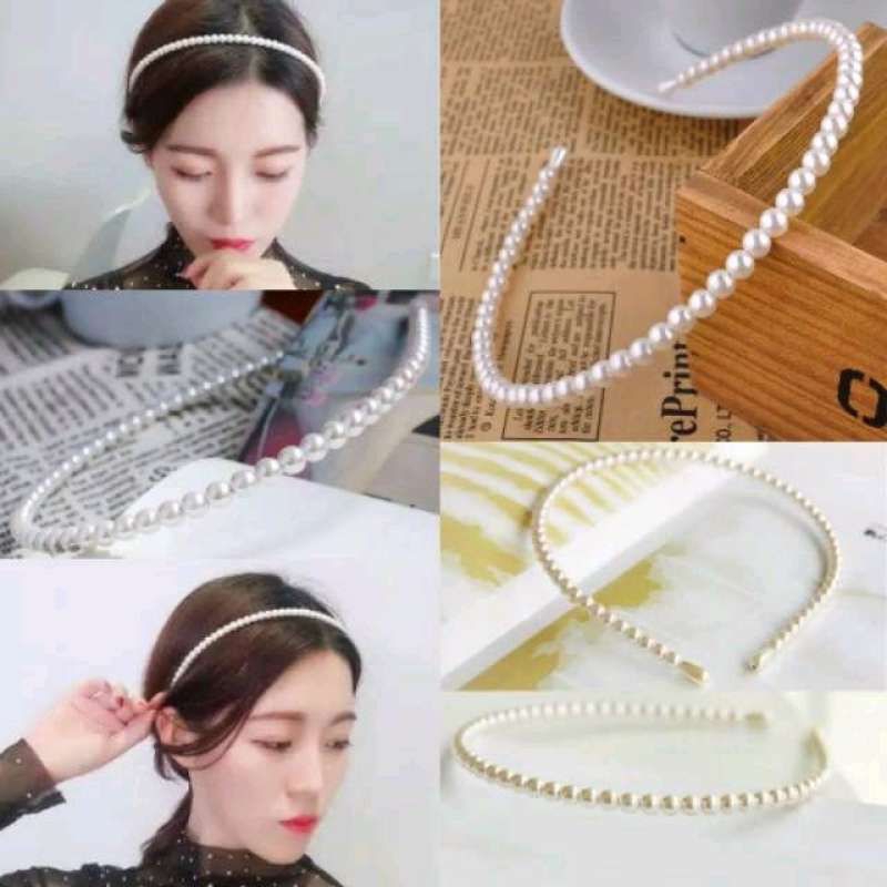 Jual Bando mutiara ala korea | Shopee Indonesia