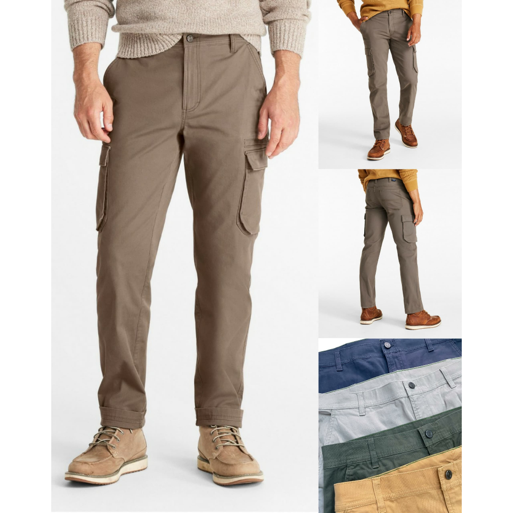 Jual LL Bean Men's BeanFlex Standard-Fit Canvas Cargo Pants 2.0 - 7941 ...