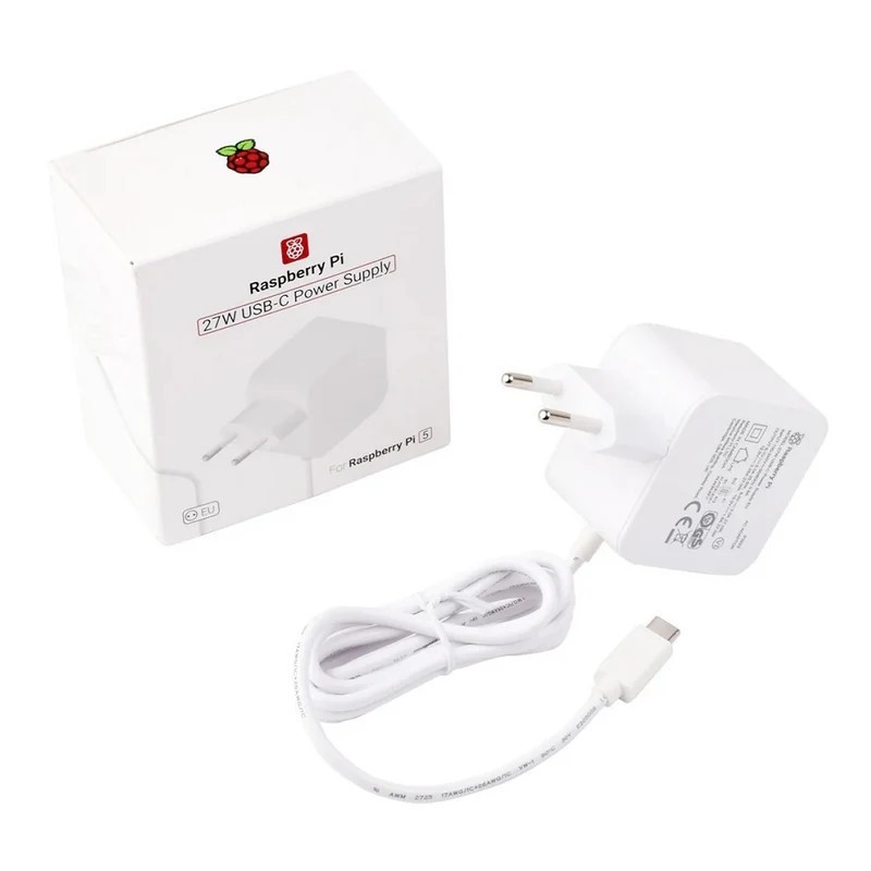 Jual OFFICIAL Raspberry Pi 27W USB-C Power Supply Adaptor 5.1V 5A for ...
