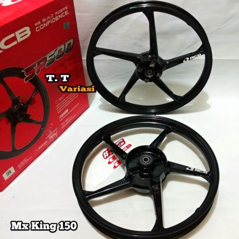 Jual Velg RCB Mx King Set Depan Belakang Tipe SP500 Original RCB Racing ...