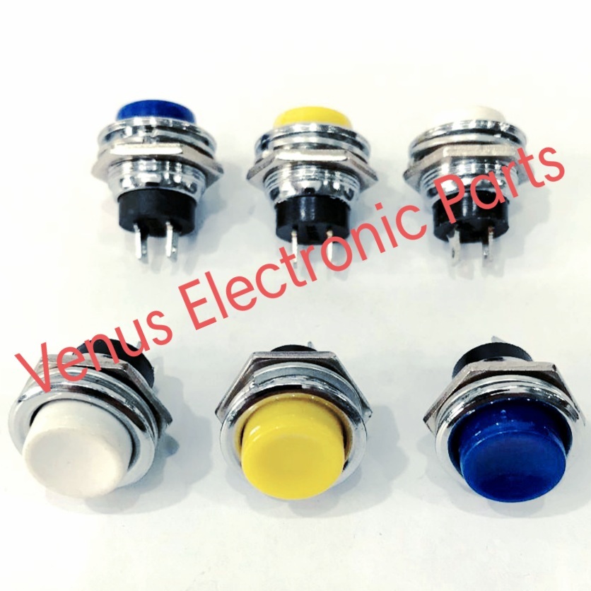 Jual Push Button Tombol On Besi Bulat | Shopee Indonesia