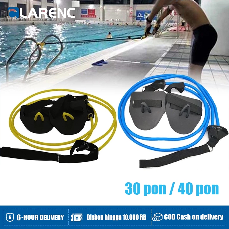 Jual 30/40lb Alat Latihan Kekuatan Untuk Latihan Berenang Karet Latihan ...