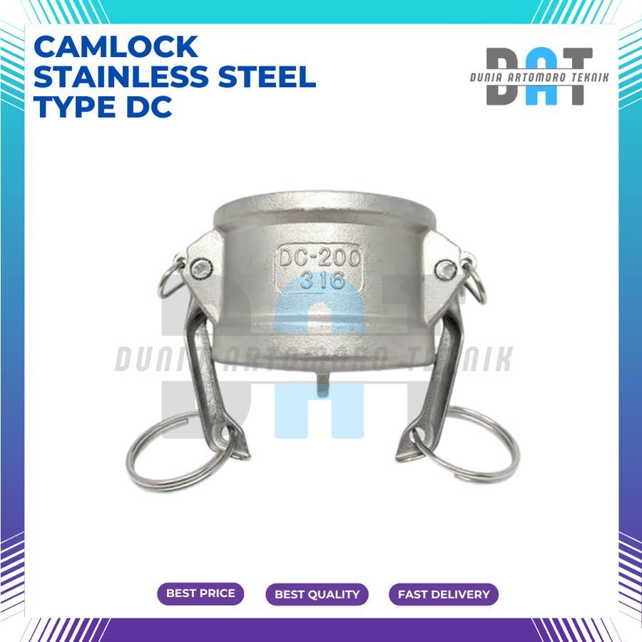 Jual 3" Camlock Type DC Stainless 316 / Quick Joint Coupling Camlock ...