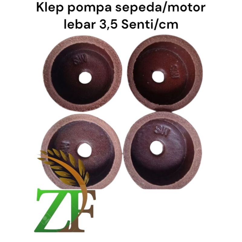 Jual klep kulit asli pompa angin sepeda/motor isi 100 pcs | Shopee ...