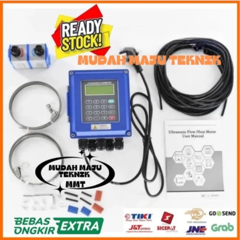 Jual Ultrasonic Flow Meter TUF2000B Liquid Tester Flow Meter 15-100mm ...