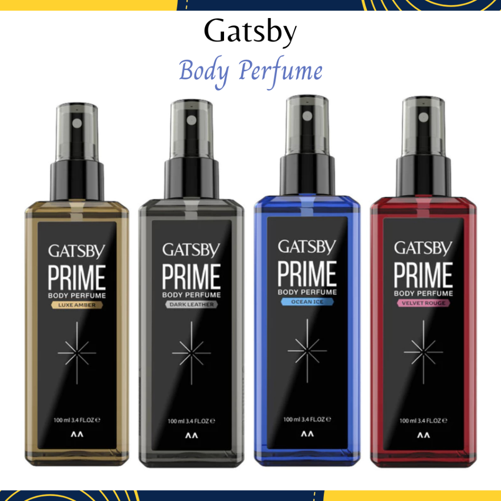 Jual Gatsby Prime Body Perfume Spray 100ml/Body Mist | Shopee Indonesia