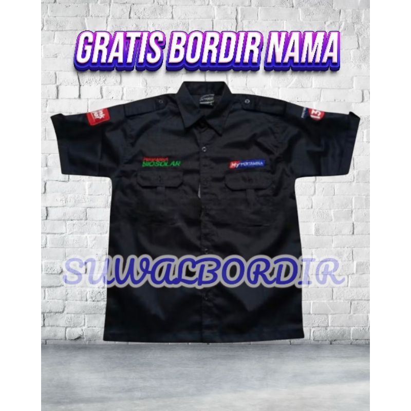 Jual KEMEJA MY PERTAMINA BIO SOLAR KEMEJA PERTAMINA LINK AJA SERAGAM ...