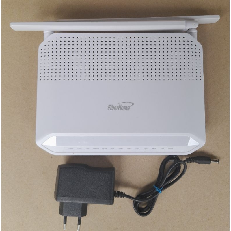 Jual Modem / Ont FIBERHOME GPON HG6145F Port Biru Dual Band + Adaptor ...