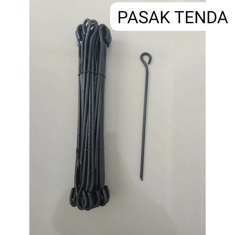 Jual PASAK TENDA PRAMUKA / PATOK BESI/ PAKU TANAH | Shopee Indonesia