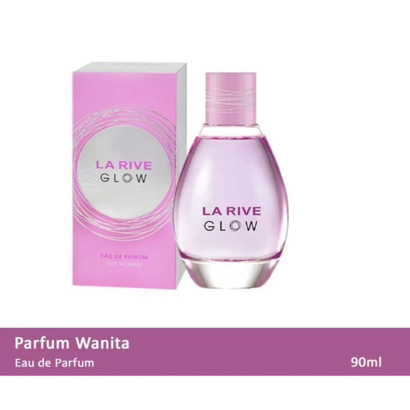 Jual LA RIVE GLOW EDP 90ml PARFUME// MINYAK WANGI PARFUM | Shopee Indonesia