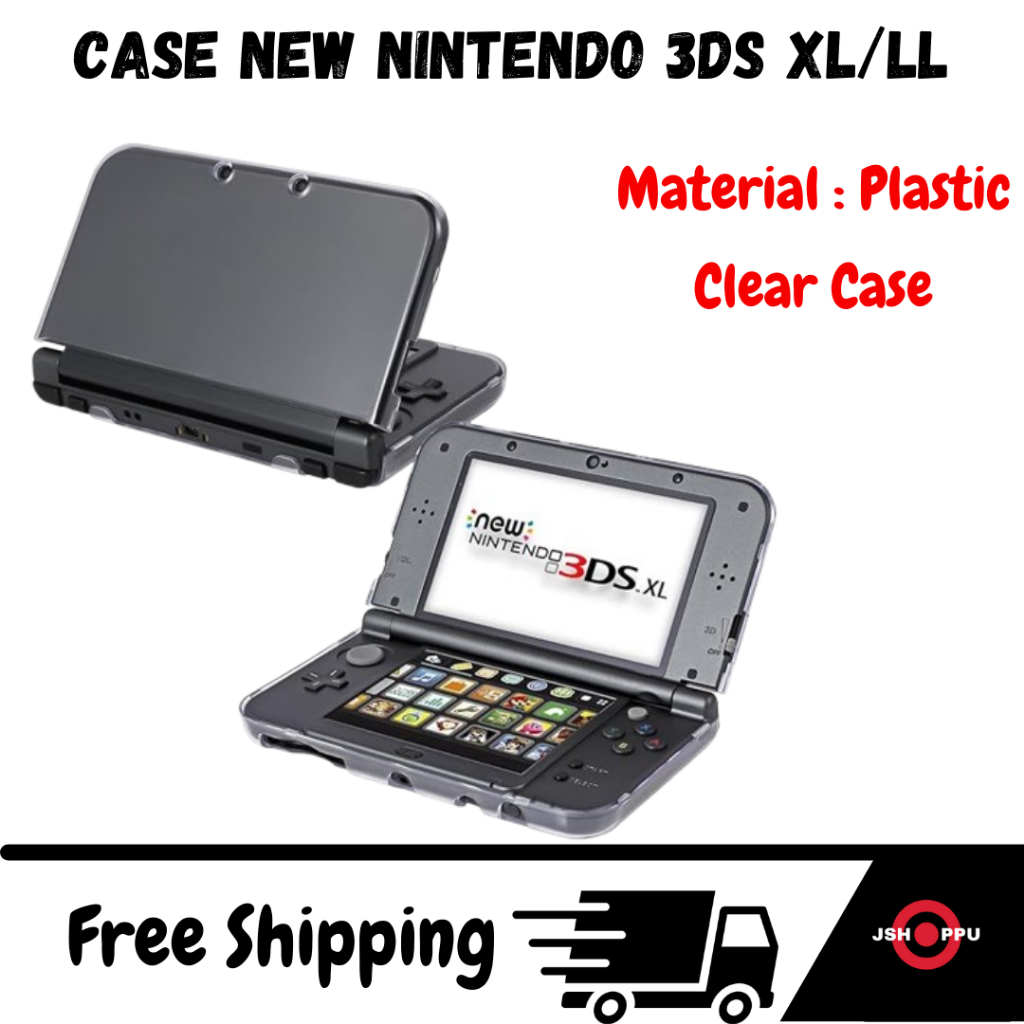 Jual Case New Nintendo 3DS XL / LL CLEAR CASE NEW3DS XL | Shopee Indonesia