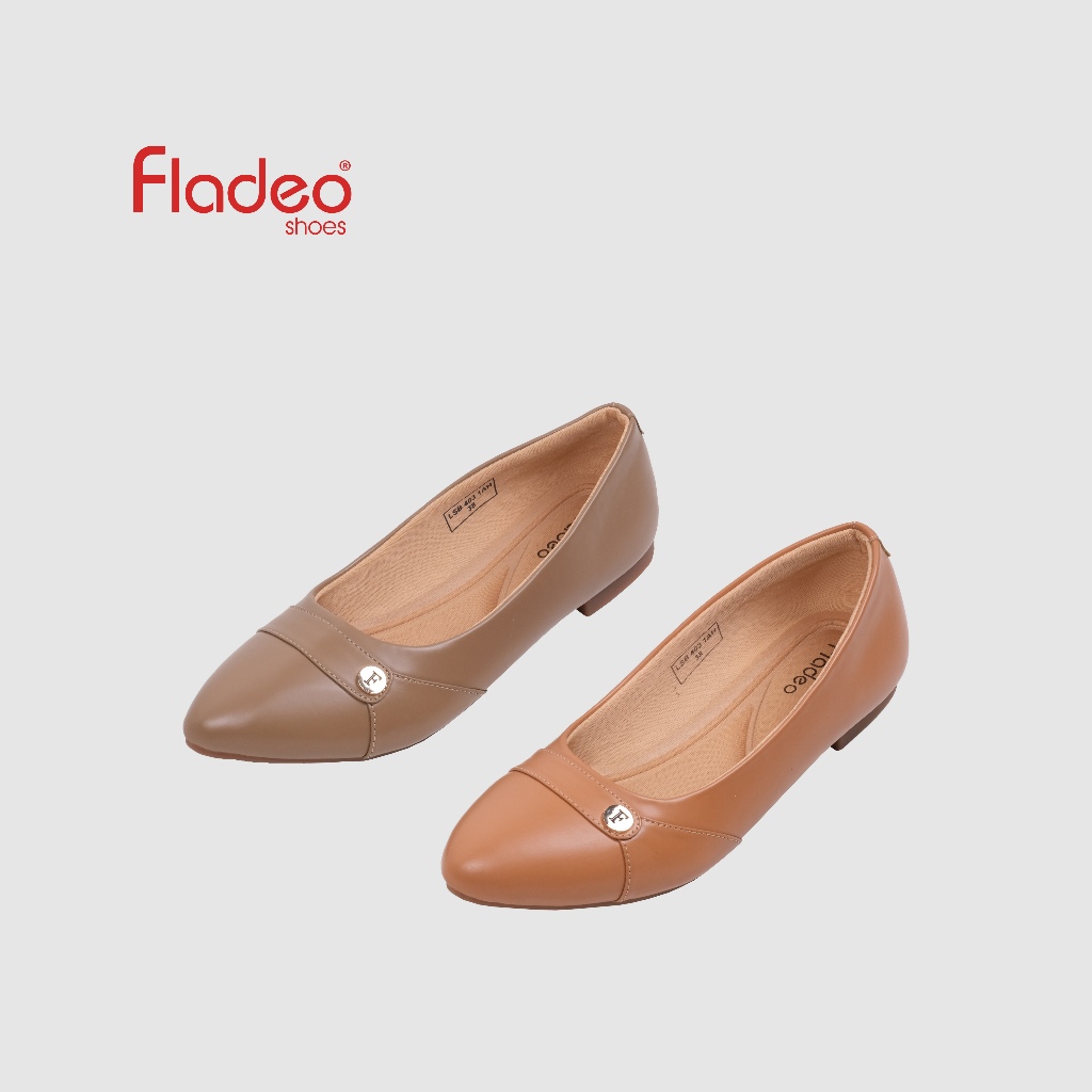 Jual Fladeo C22/LSB403-1AH/Sepatu Flat Wanita [ Flat Ballerina Shoes ...