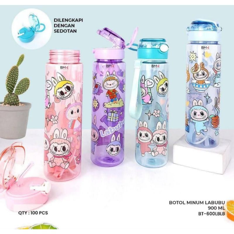 Jual Botol Minum LABUBU Anak Karakter LABUBU 900 ML | Shopee Indonesia