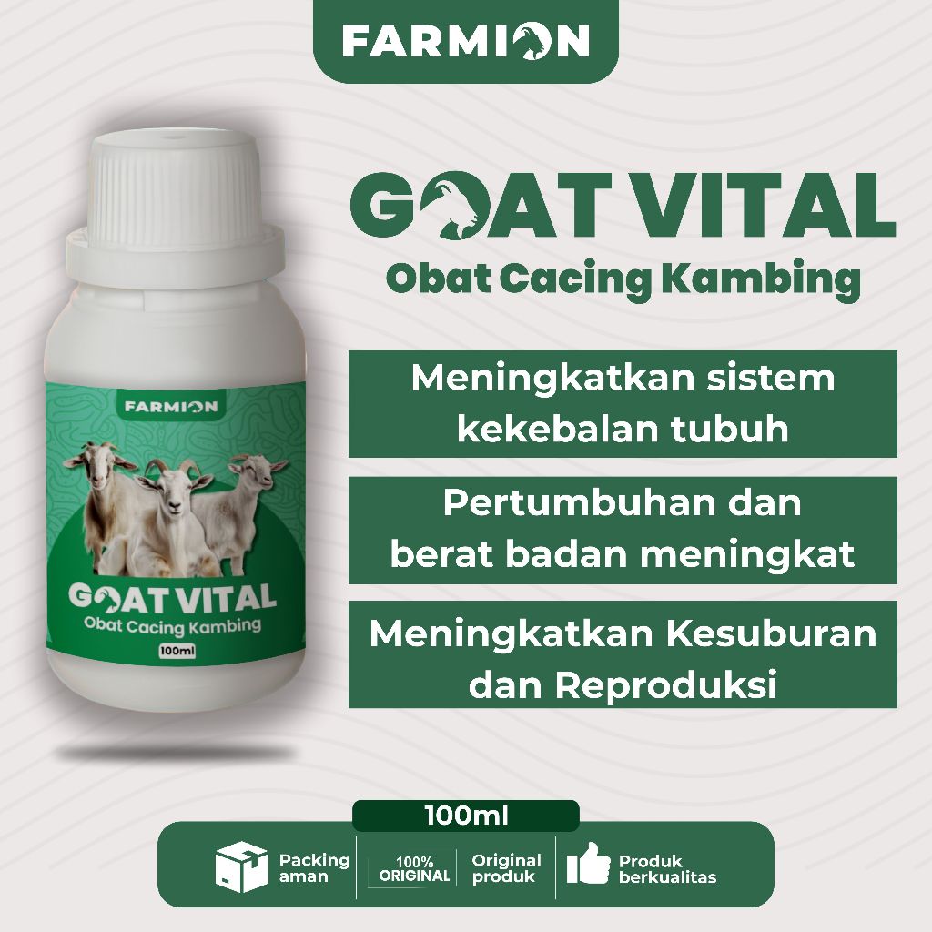 Jual FARMION - Goat Vital Premium Obat Cacing Kambing Domba obat ...