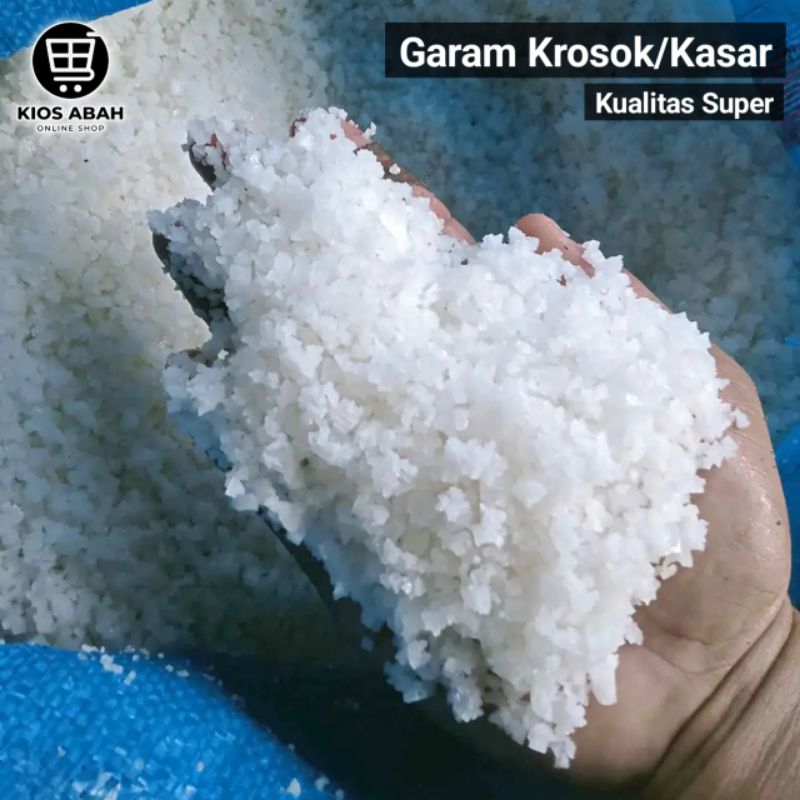 Jual Garam krosok 1kg / Garam kasar kualitas super | Shopee Indonesia