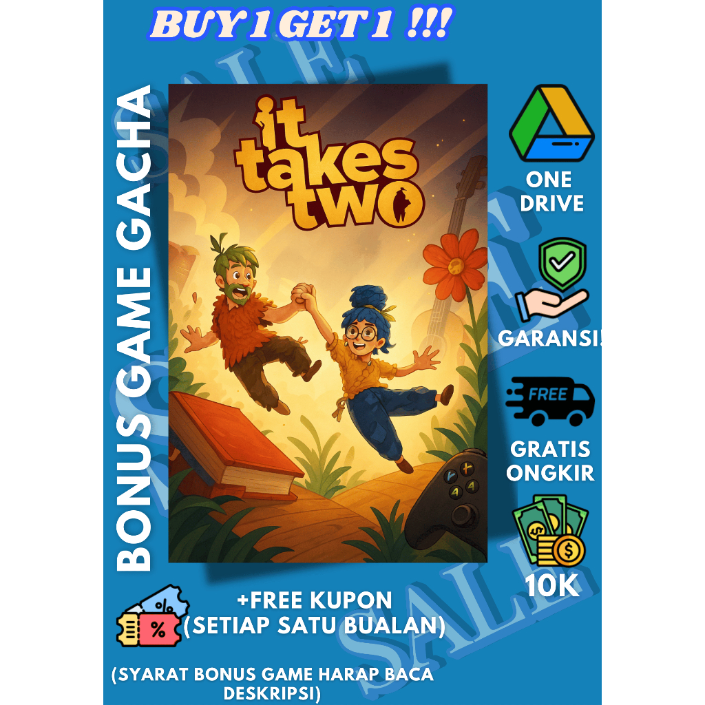 Jual IT TAKES TWO ALL DLC - LINK DOWNLOAD - GAME PC- GAME LAPTOP - GAME ...