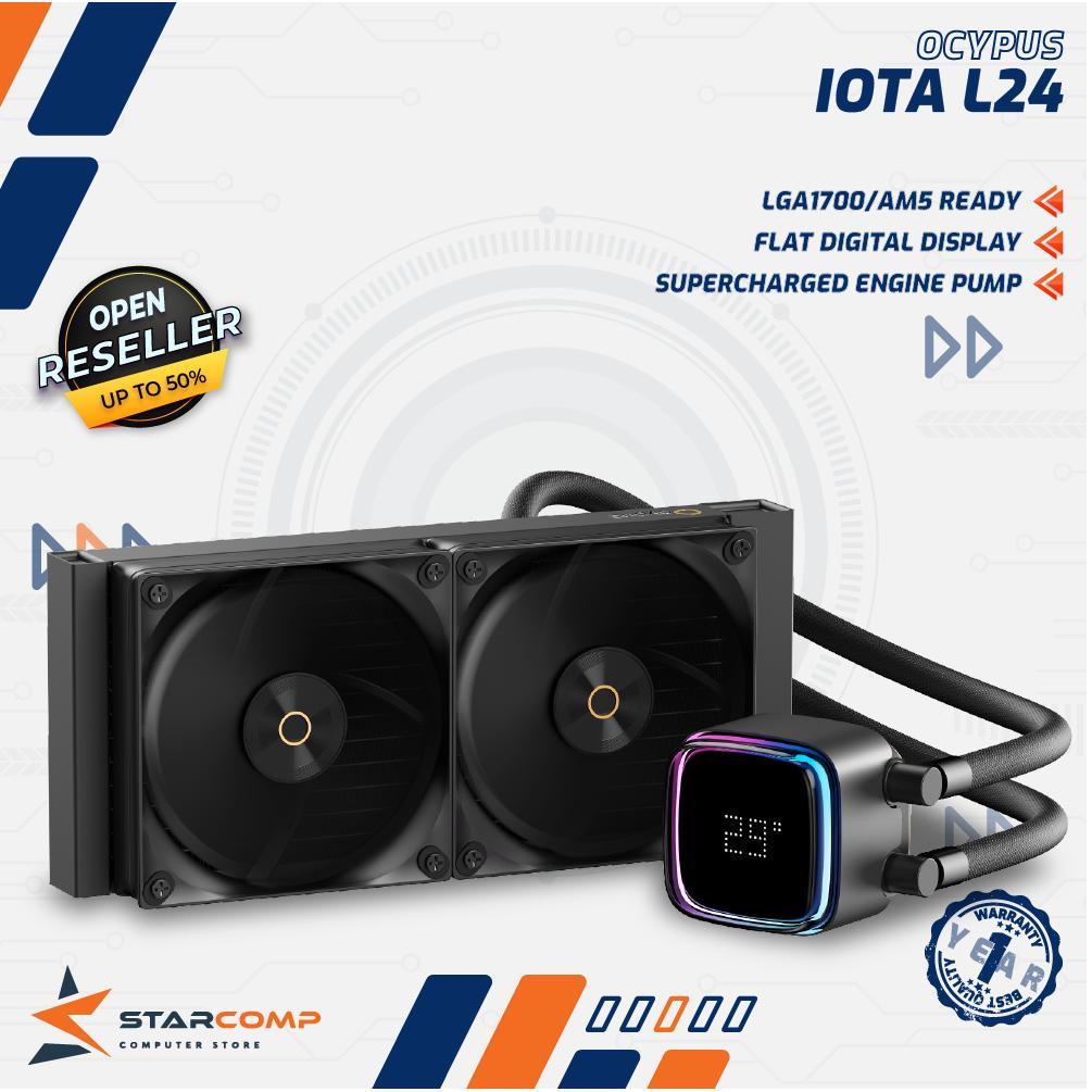 Jual OCYPUS IOTA L24 Liquid CPU Cooler 240mm TDP 280 Watt AIO Cooler | Shopee Indonesia