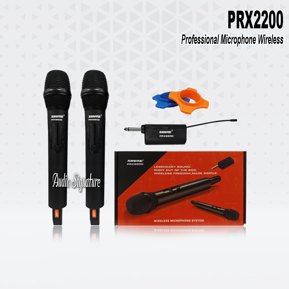 Jual Microphone Mic Wireless SHURE PRX 2200 | PRX2200 Receiver Mini ...
