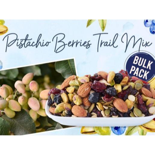 Jual Pistachio Berries Trail Mix (Bulk Pack)1kg(1000gram) | Shopee ...