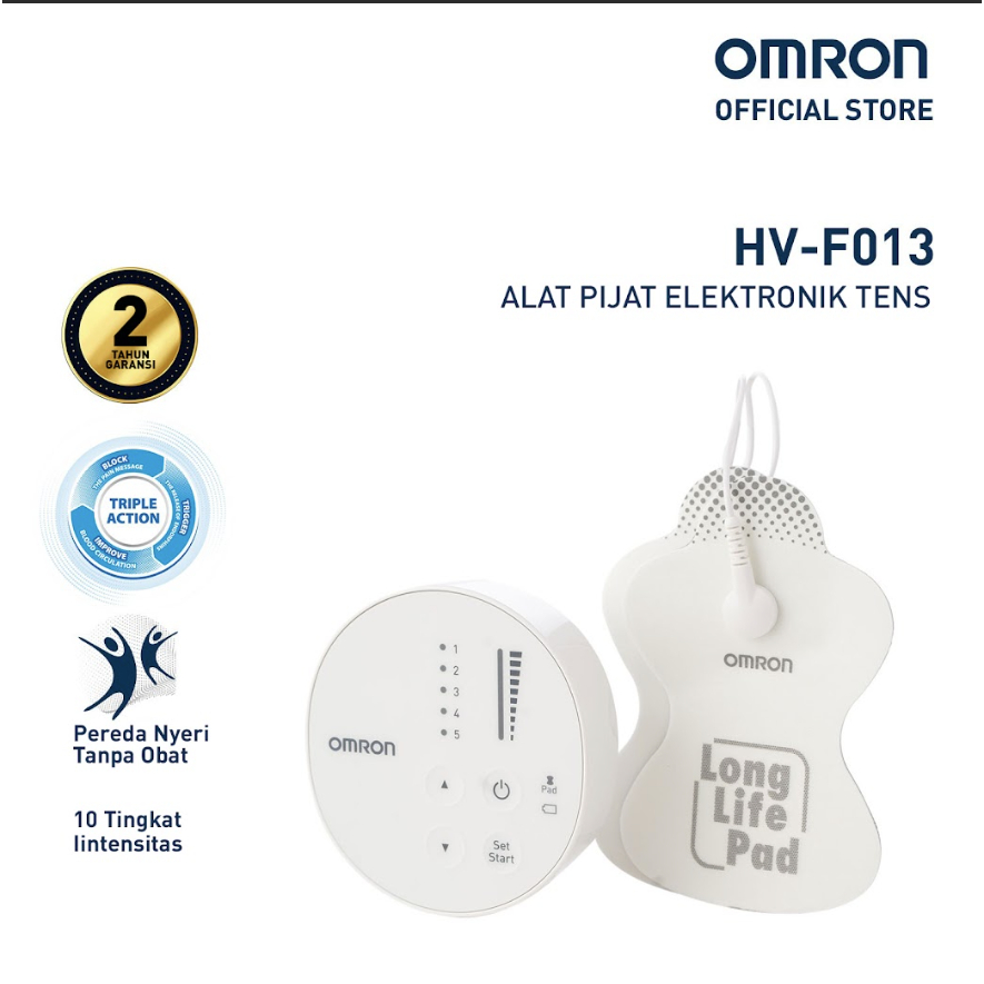 Jual Omron Alat Pijat Elektronik HV-F013 Pulse Massager | Shopee Indonesia