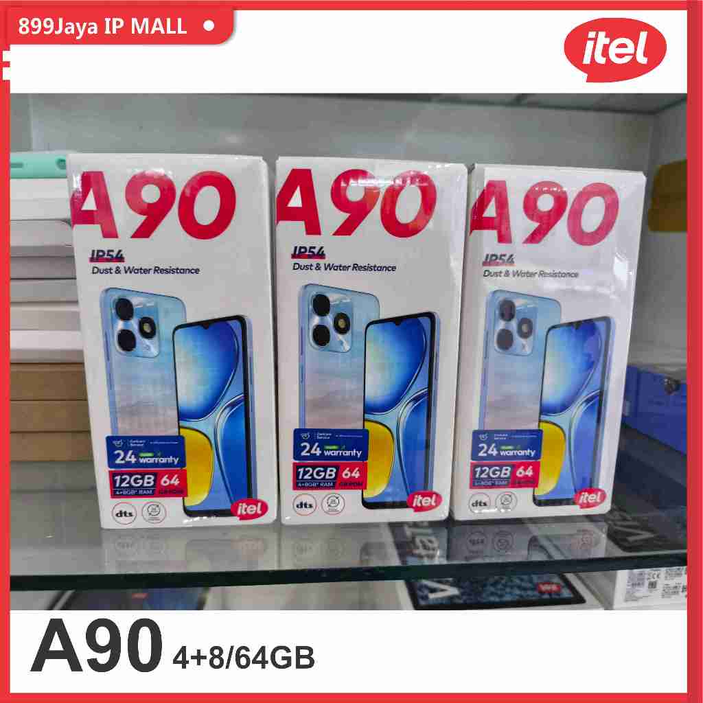 Jual ITEL A90 4+8/64GB & ITEL A90 4+8/128 - GARANSI RESMI ITEL INDONESIA 12 BULANB | Shopee ...