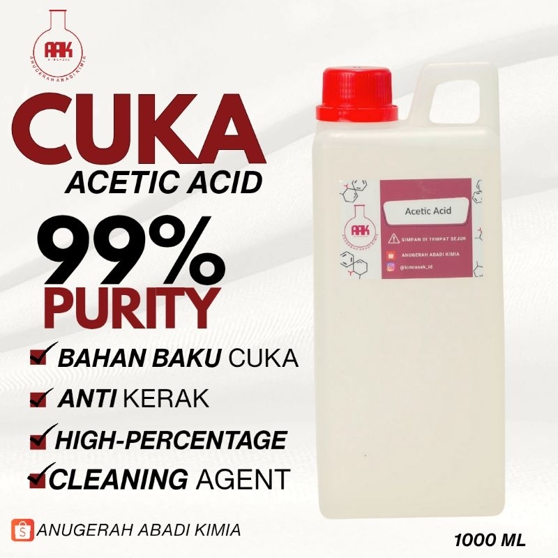 Jual Acetic Acid/ Asetic asid/ Cuka/ Biang Cuka / Asam Asetat 99% ...