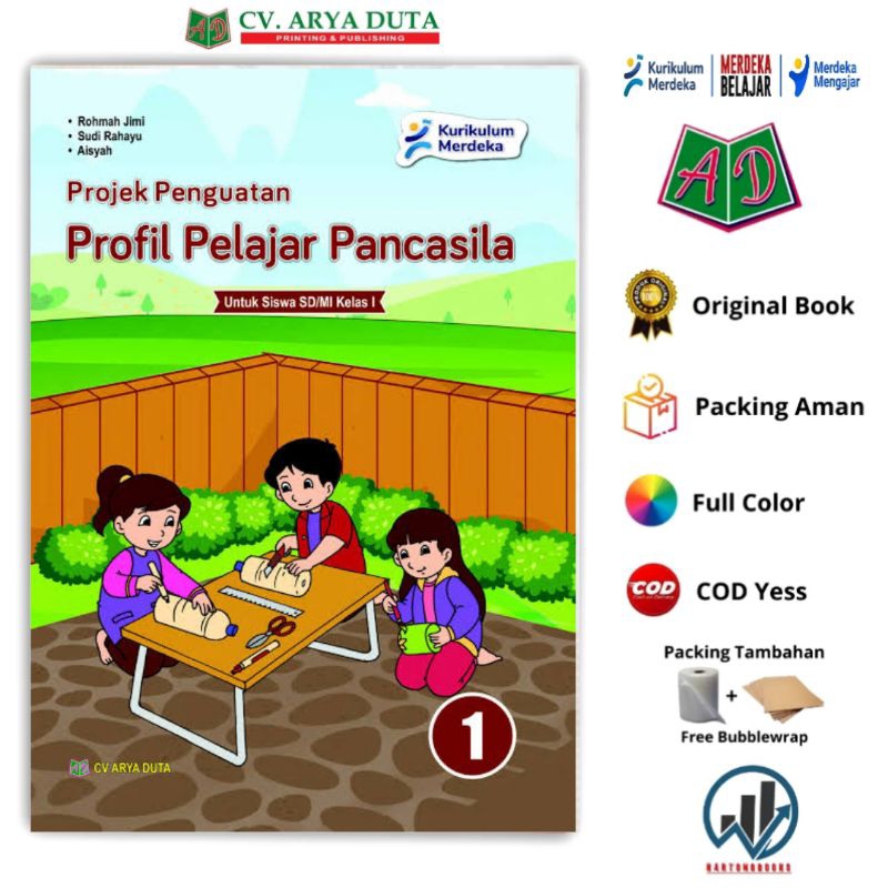 Jual Buku Paket kurikulum merdeka Projek penguatan profil pelajar ...