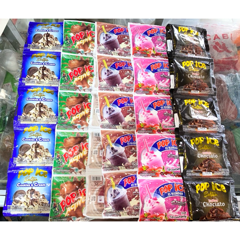 Jual Pop ice/Pop ice sultan/Pop ice uyu all varian rasa | Shopee Indonesia