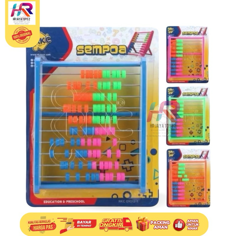 Jual Mainan Edukasi Anak Sempoa RKC 1011 1 /Mainan Edukasi Anak Alat ...