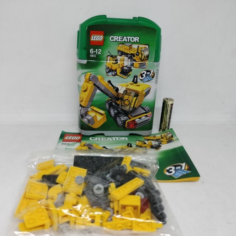 Jual Lego ORI 4915 Creator 3in1 Mini Construction - sesuai foto ...